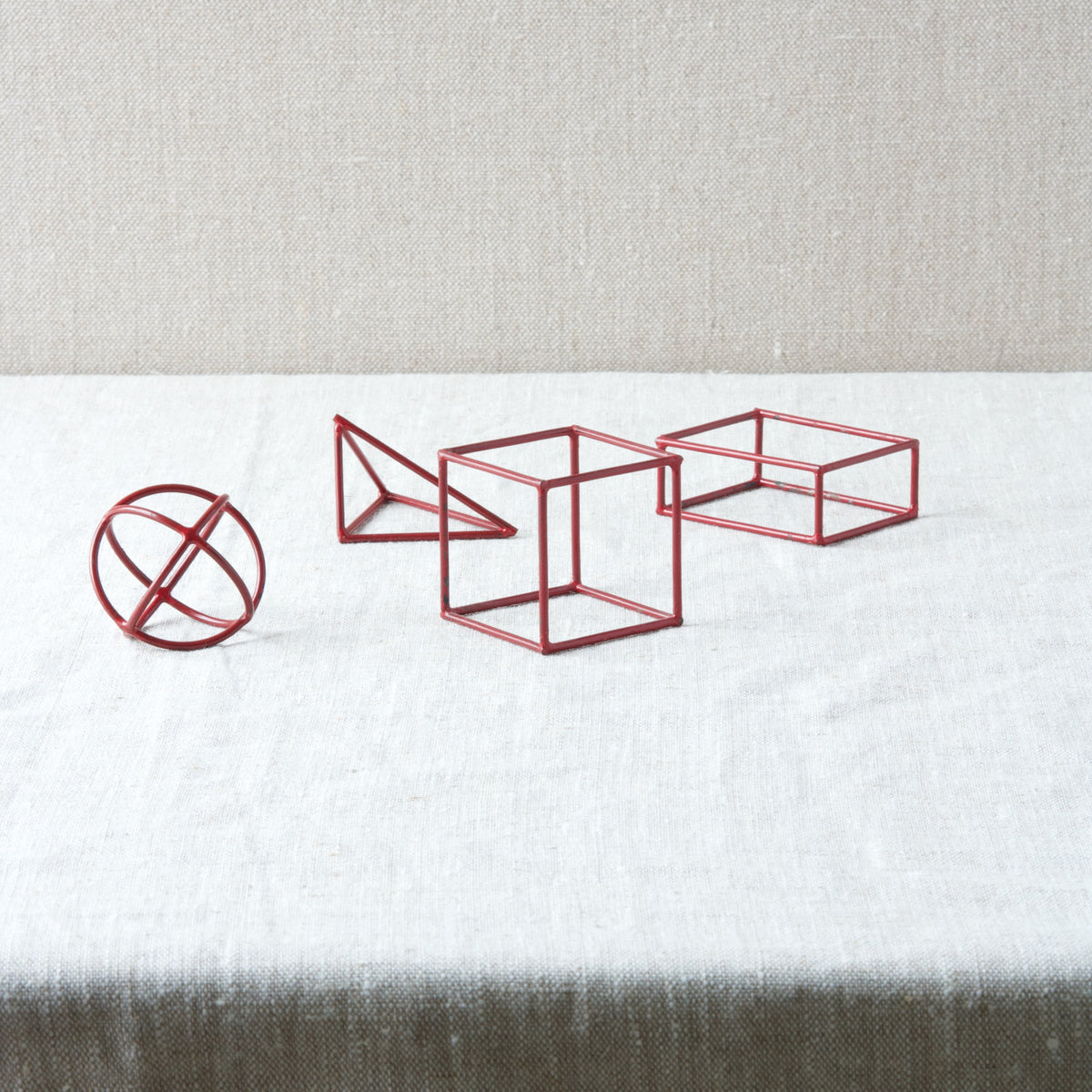 Group of Three-Dimensional Shapes – Art & Utility