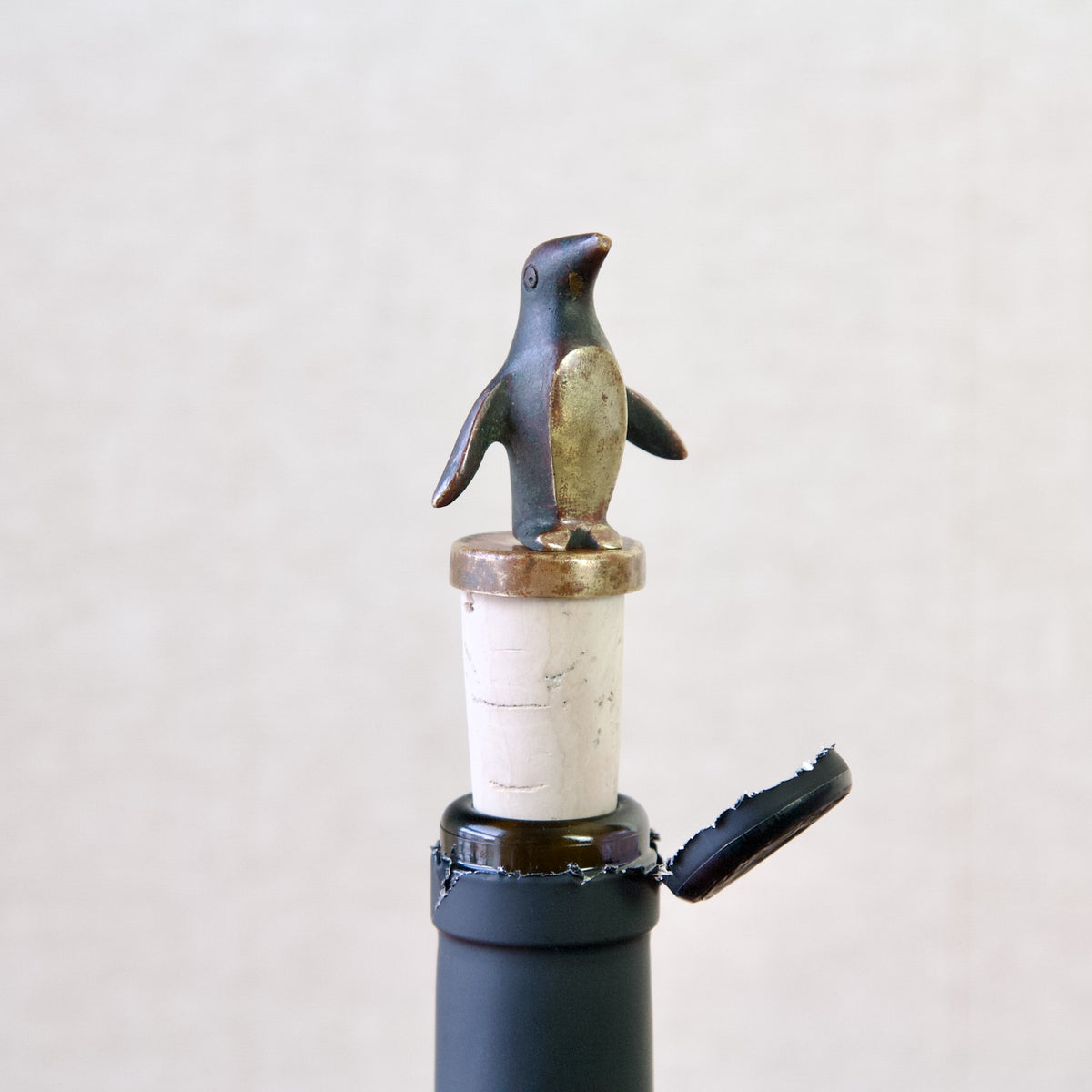 Walter Bosse Penguin Bottle Stopper – Art & Utility