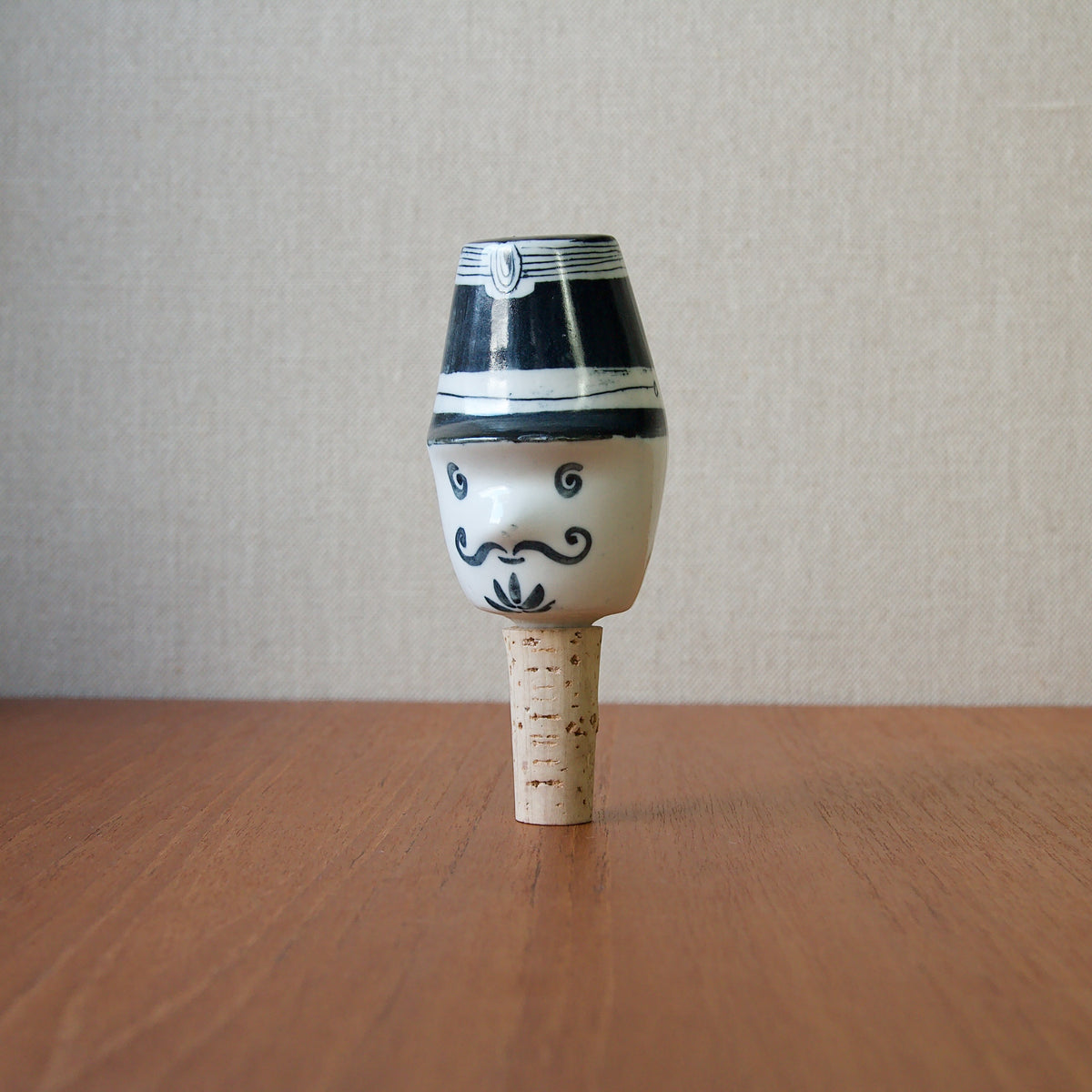Susan Parkinson & Guy Neale French Gendarme Bottle Stopper – Art & Utility