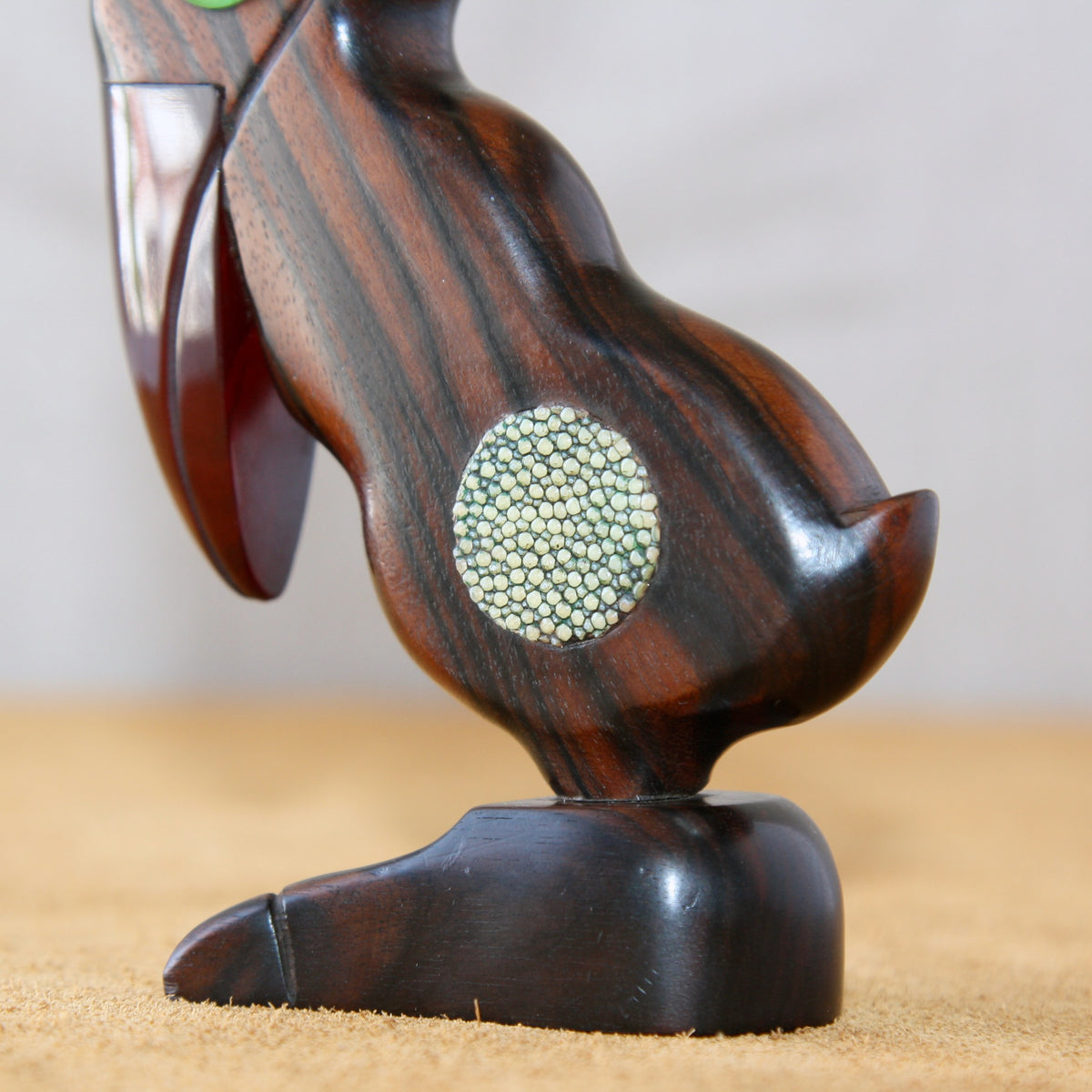 'Pelican' YZ Bird Matchstick Holder w. Striker – Art & Utility